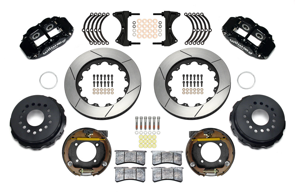 Forged Narrow Superlite 4R Big Brake Rear Parking Brake Kit 140-17658 ...