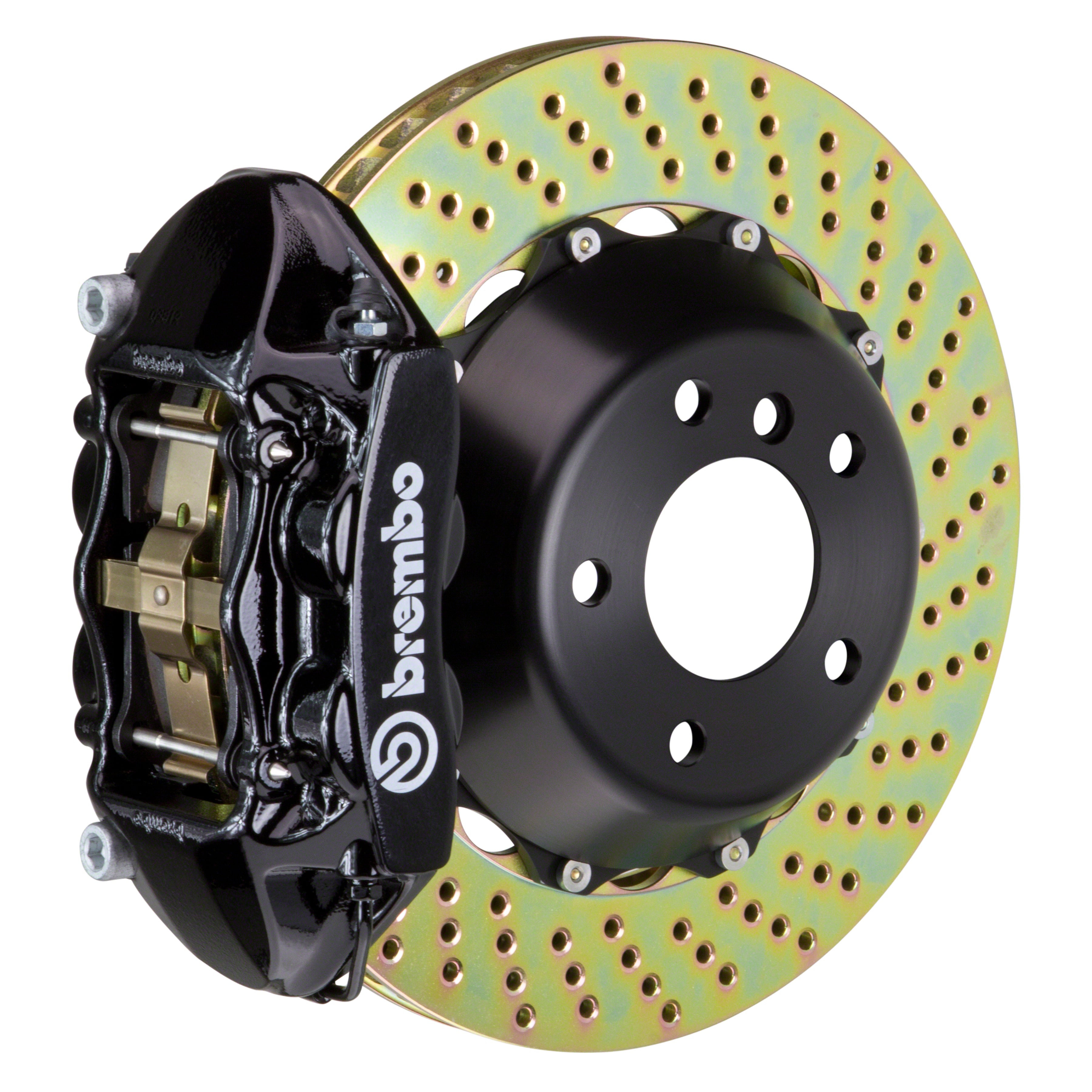 Brembo Rear, 345x28 2-Piece Discs, Black Calipers - 2PX-8068A – Gorsuch ...