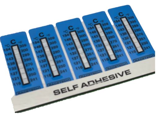 Temperature Indicating Decals – Gorsuch Performance Solutions