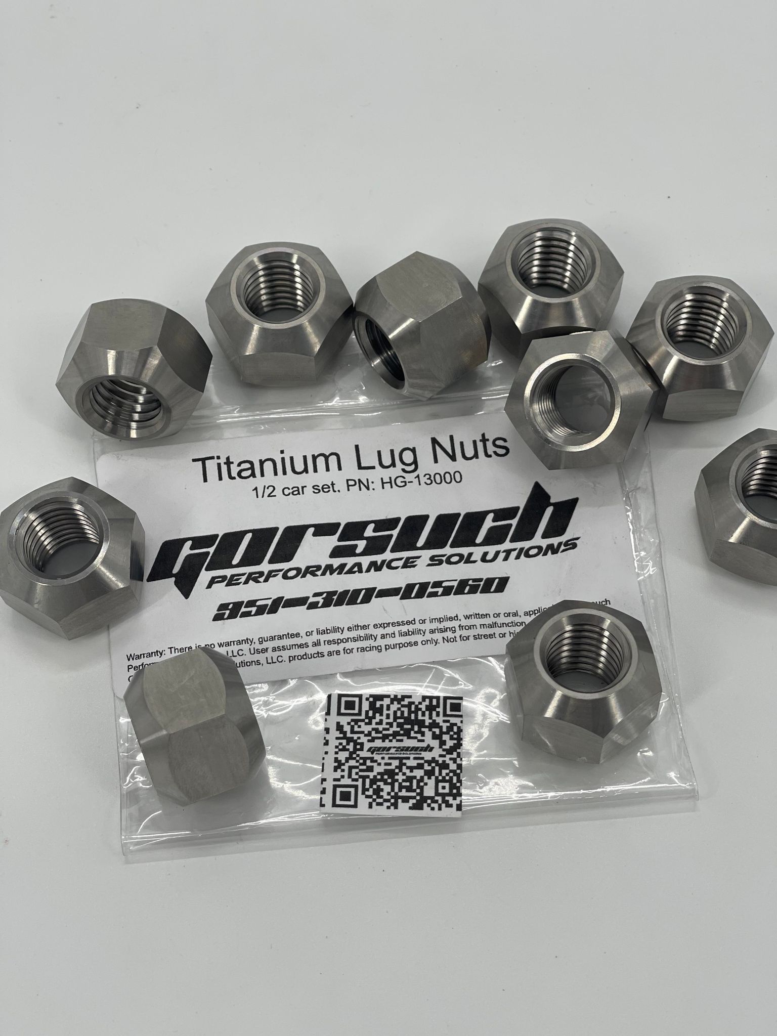 Titanium Double Sided Lug Nuts – Gorsuch Performance Solutions